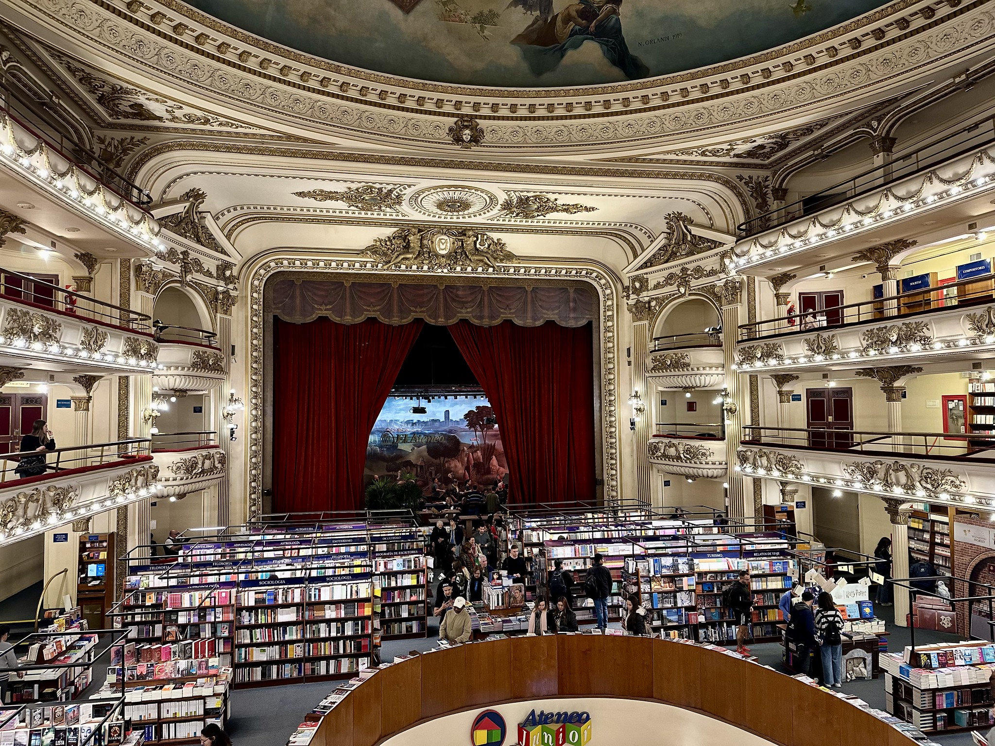 Belleza Literaria: El Ateneo Grand Splendid en Buenos Aires - Apuntes y ...